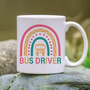 School Bus Driver Appreciation SVG Bundle: US Flag, Rainbow (digital ...