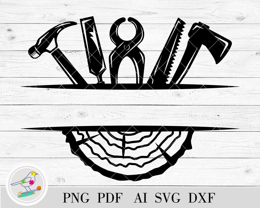 Woodworking Logo SVG: Carpenter Tools Monogram (digital Download) - Etsy