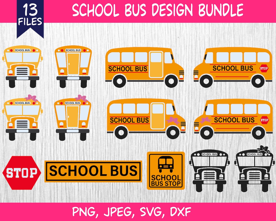 School Bus Driver Svg for Cricut, Back to School Svg, Svg Bundle ...