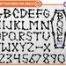 Bones Font Svg, Halloween Bones Alphabet, Skeleton Bones Font Svg ...