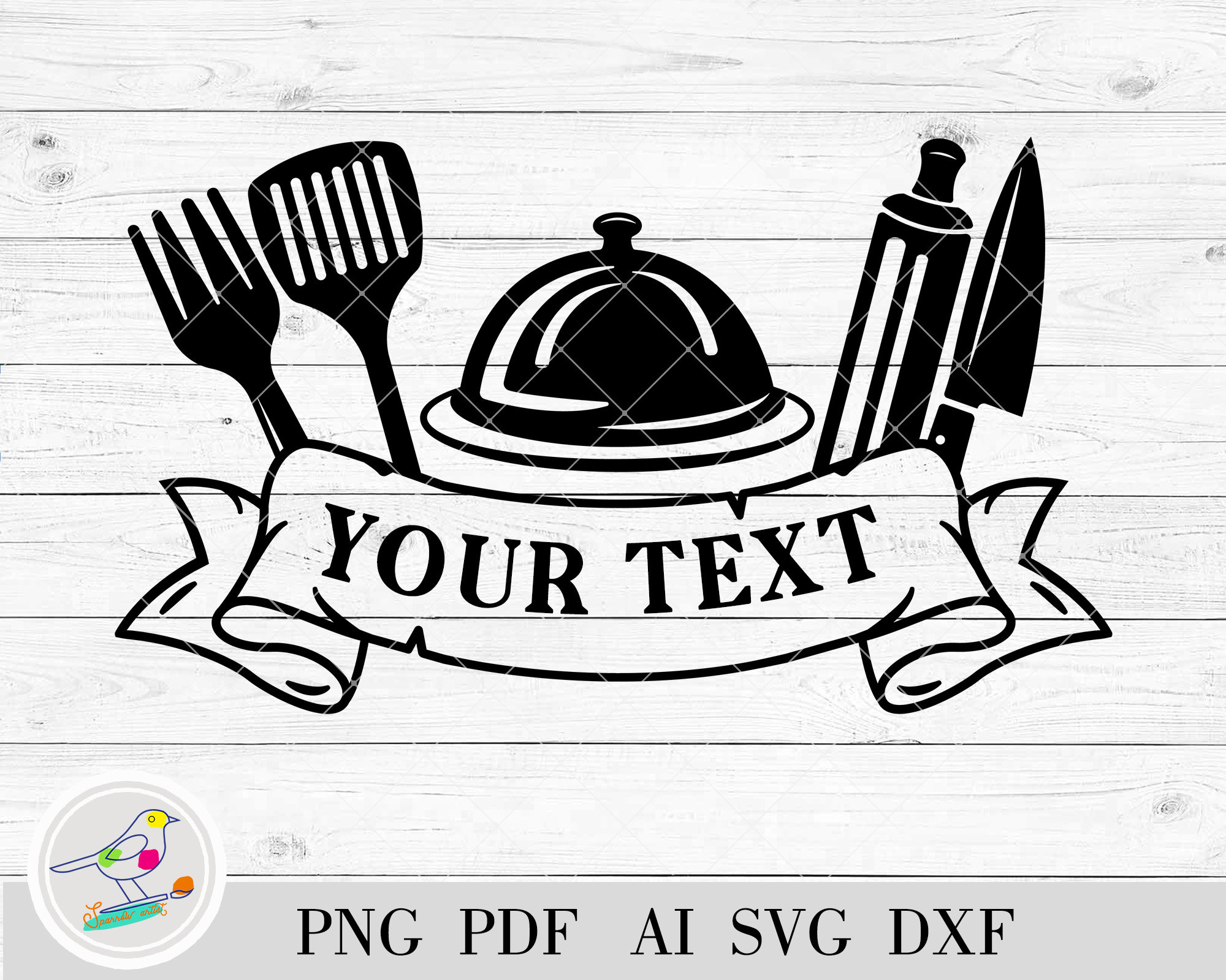 Chef Logo SVG, Restaurant Logo SVG, Chef Png Clipart, Cooking Logo ...