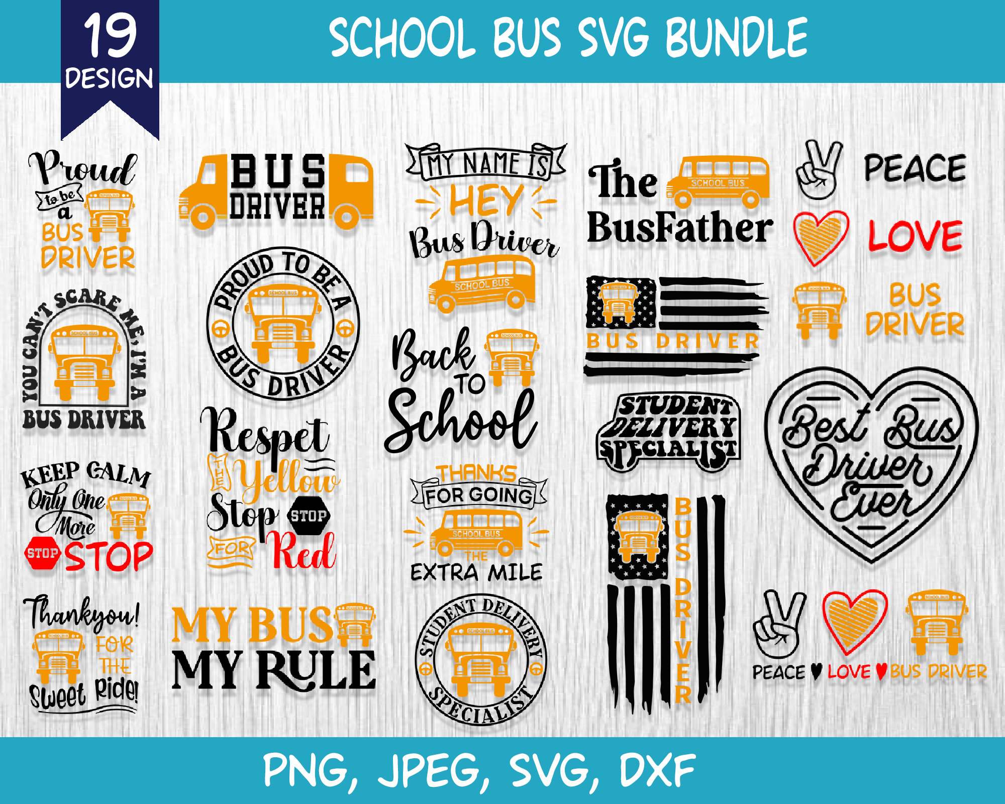 School Bus Driver Appreciation Gift, School Bus, School Bus Driver SVG ...