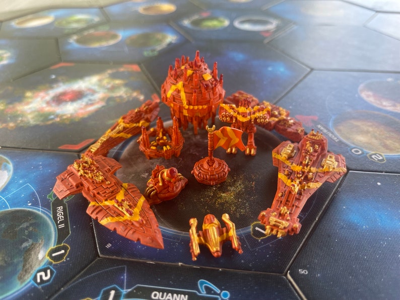 Painted Twilight Imperium Fleets - Etsy