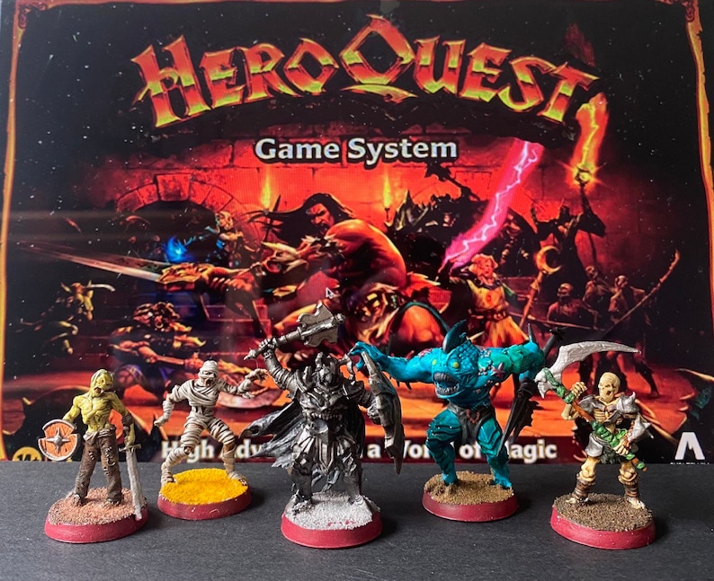 Hero Quest Painting Commission - Etsy