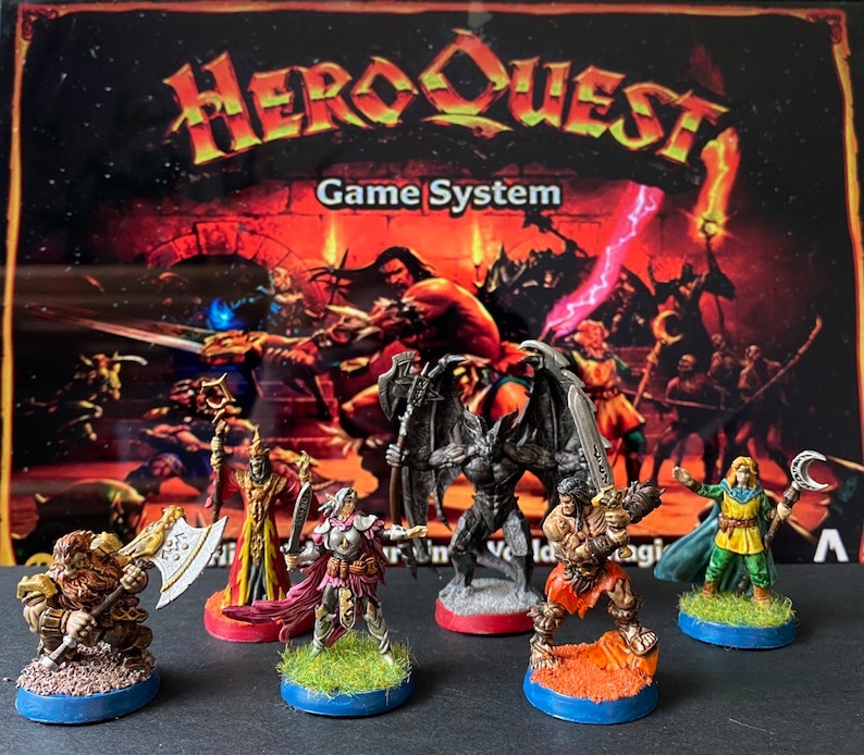 Hero Quest Painting Commission - Etsy
