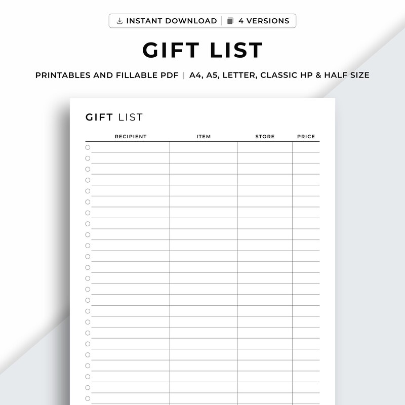 Holiday Gift List - 60+ Gift Ideas for 2025