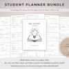 Printable Planner, Personal Planner Bundle, Daily Weekly Monthly ...