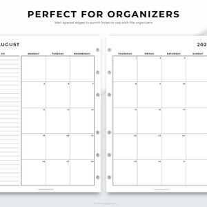 2024 Monthly to Do List on Two Pages, Productivity Monthly Planner ...