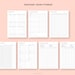 Printable Health and Fitness Planner Bundle, Fitness Journal, Diet ...