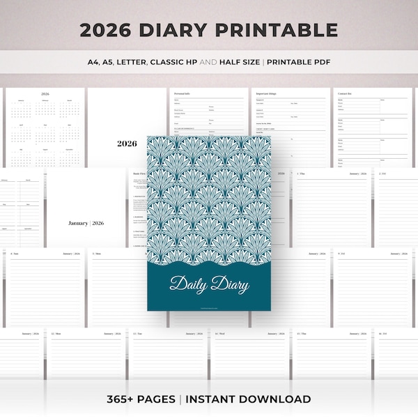 2026 Diary - Etsy UK