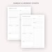 Month at a Glance Printable, Monthly Planner, Monthly Goal Planner, to ...