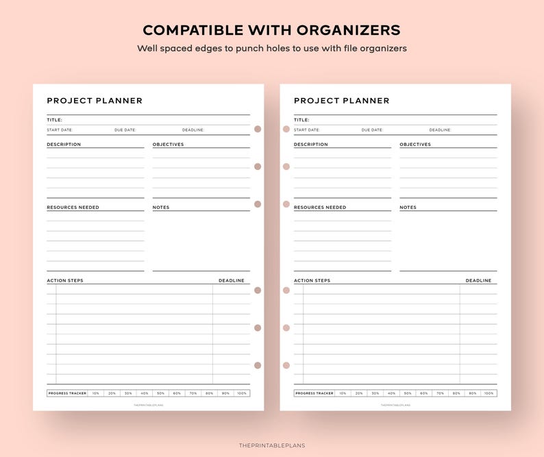 Project Planner Printable, Group Project Tracker, Team Project, Project ...
