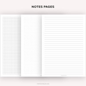 Month at a Glance Printable, Monthly Planner, Monthly Goal Planner, to ...