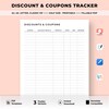 Expense Tracker, Spending Tracker, Expense Log, Purchase Log, Budget ...