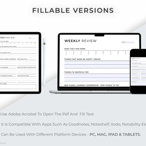 Weekly Review Printable, Weekly Reflection, Weekly Evaluation, Weekly ...