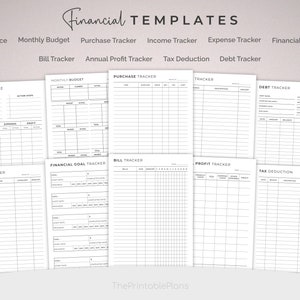 Printable Business Planner Bundle Small Business Product and - Etsy
