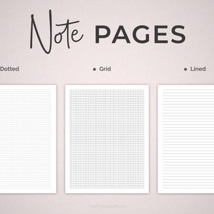 Printable Planner Personal Planner Bundle Daily Weekly - Etsy