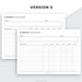Goal Roadmap Printable, Goal Setting, Goal Action Plan, Project Yearly ...