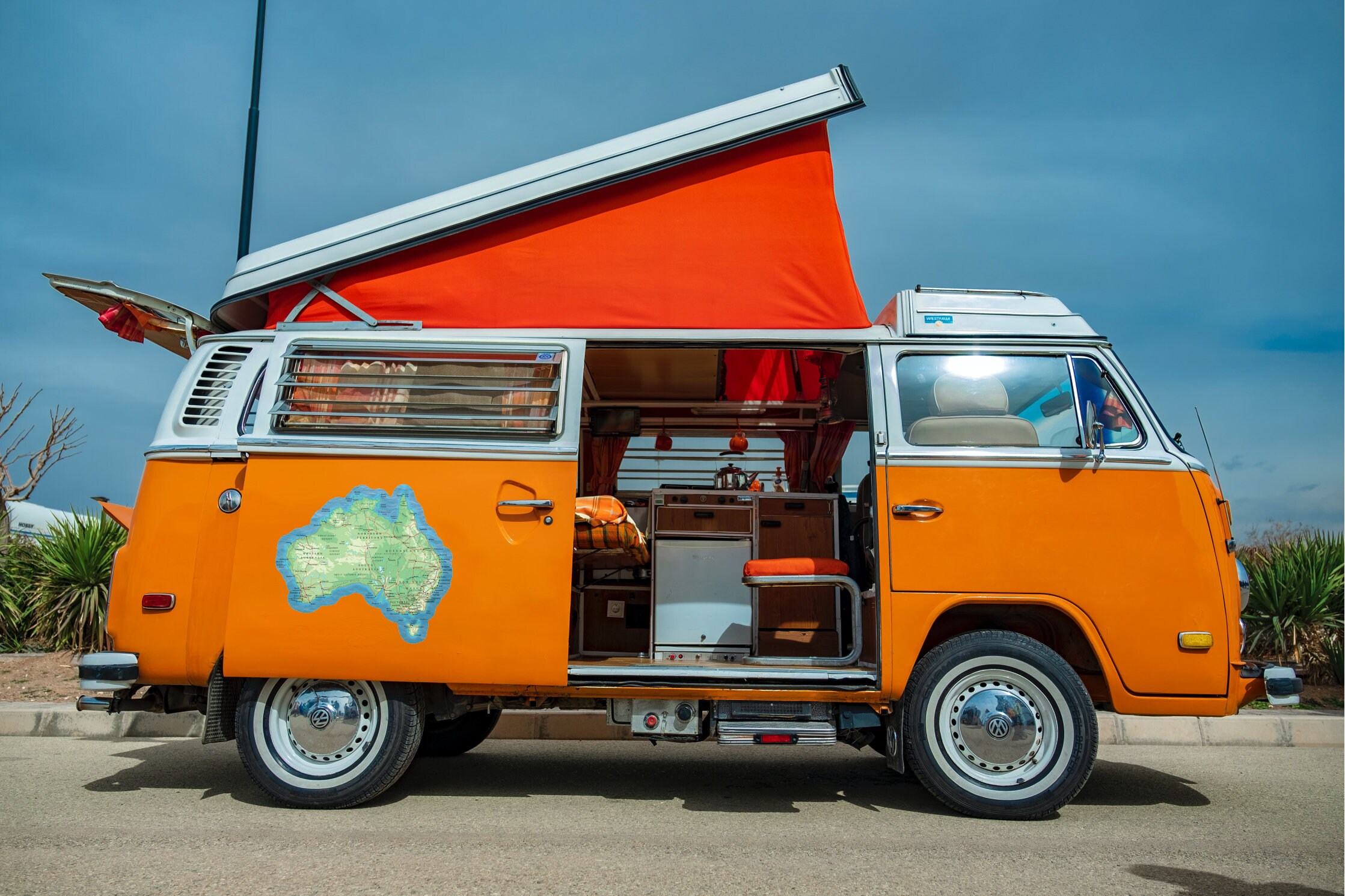 Caravan Map of Australia Sticker - Etsy Australia