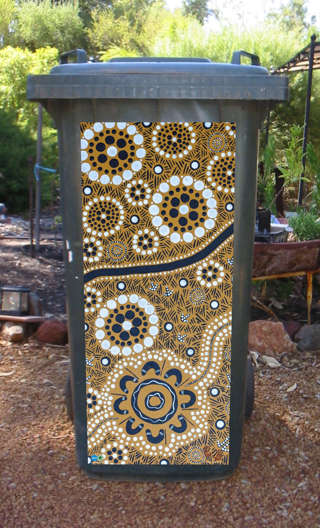 Noongar Boodja Part 1 Wheelie Bin Sticker - Etsy