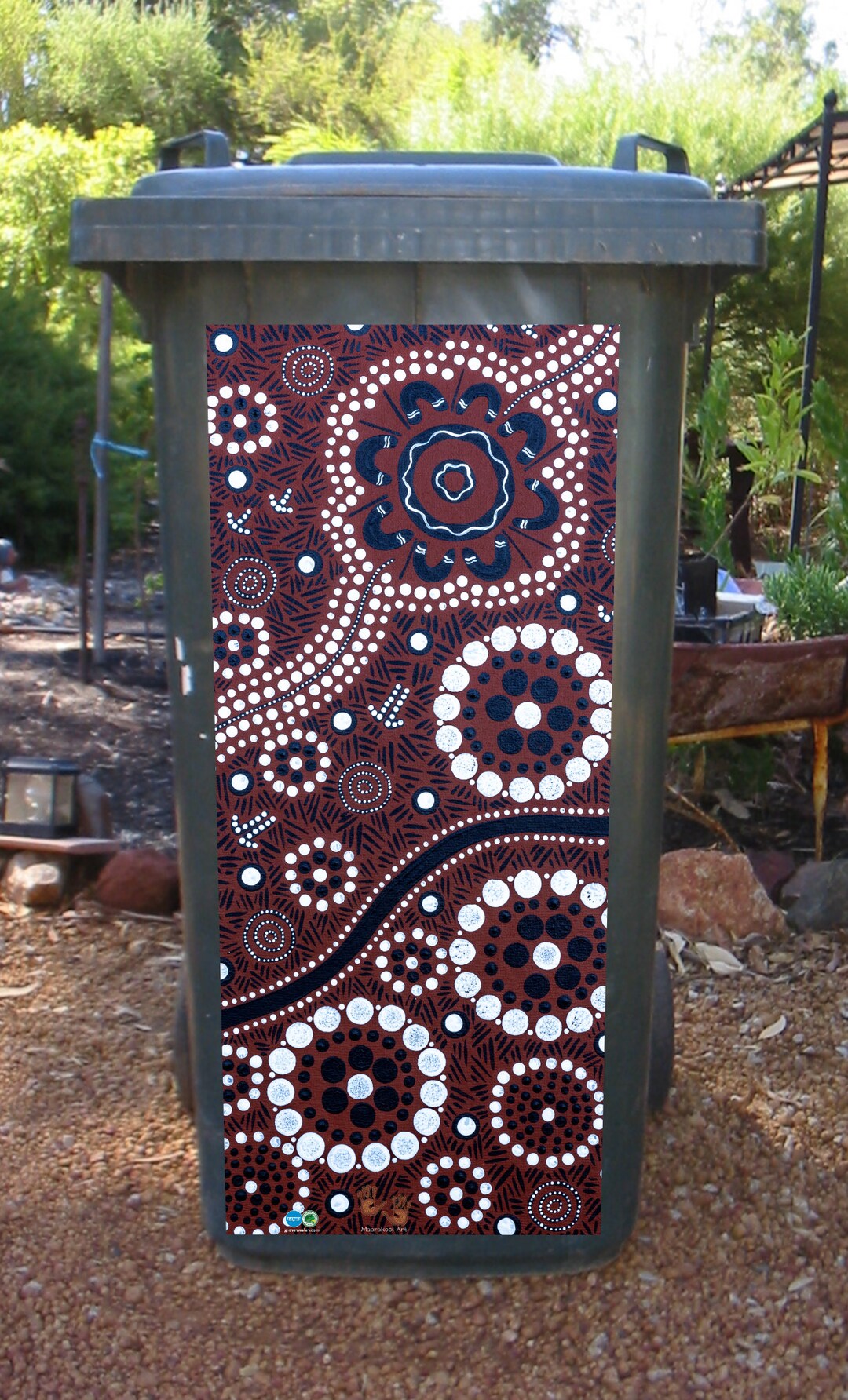 Noongar Boodja Part 3 Wheelie Bin Sticker - Etsy