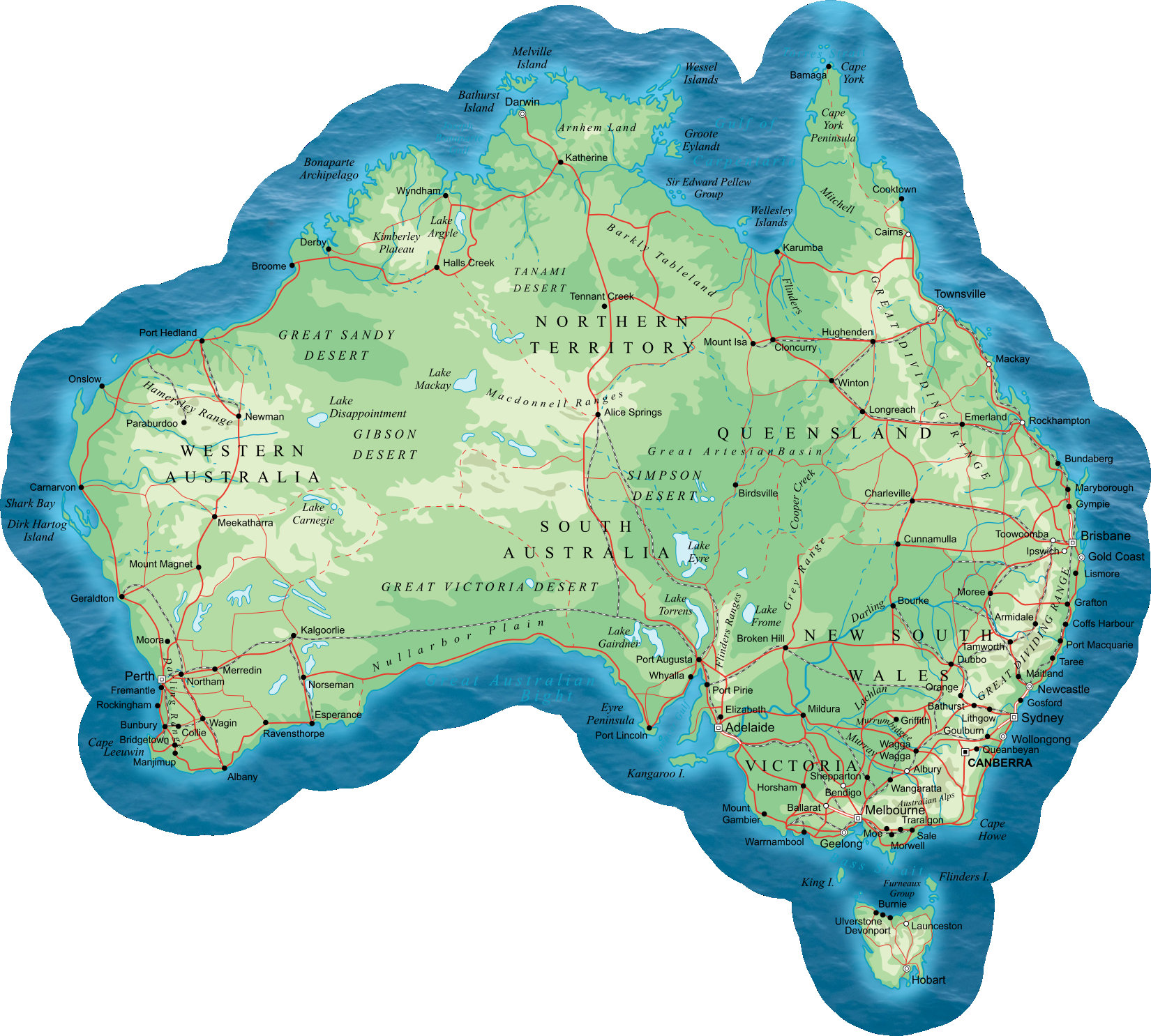 Caravan Map of Australia Sticker - Etsy Australia