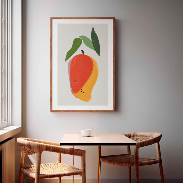 Mango Print - Etsy