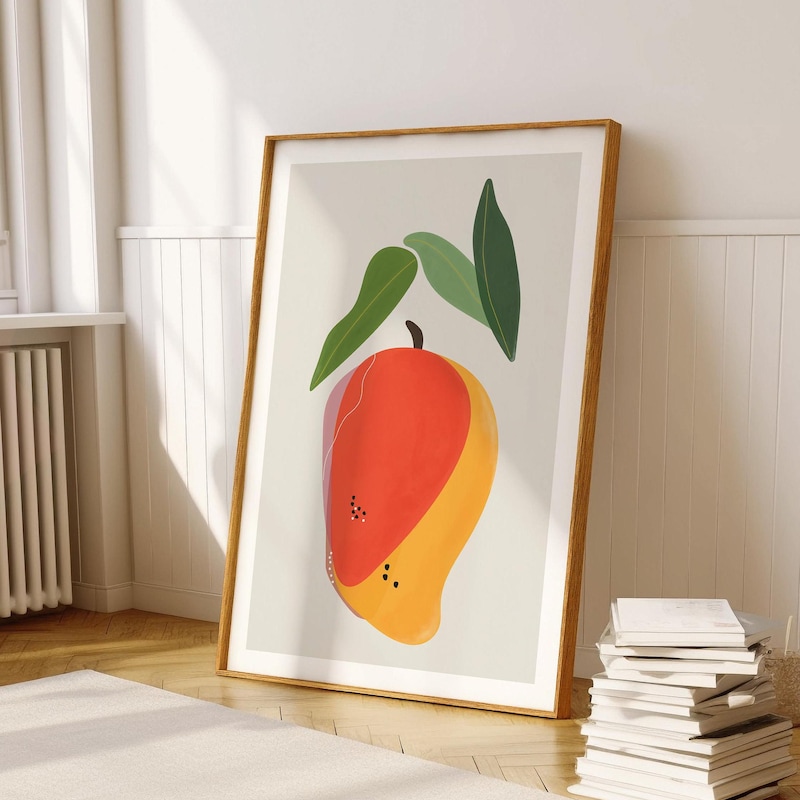 Mango Print - Etsy