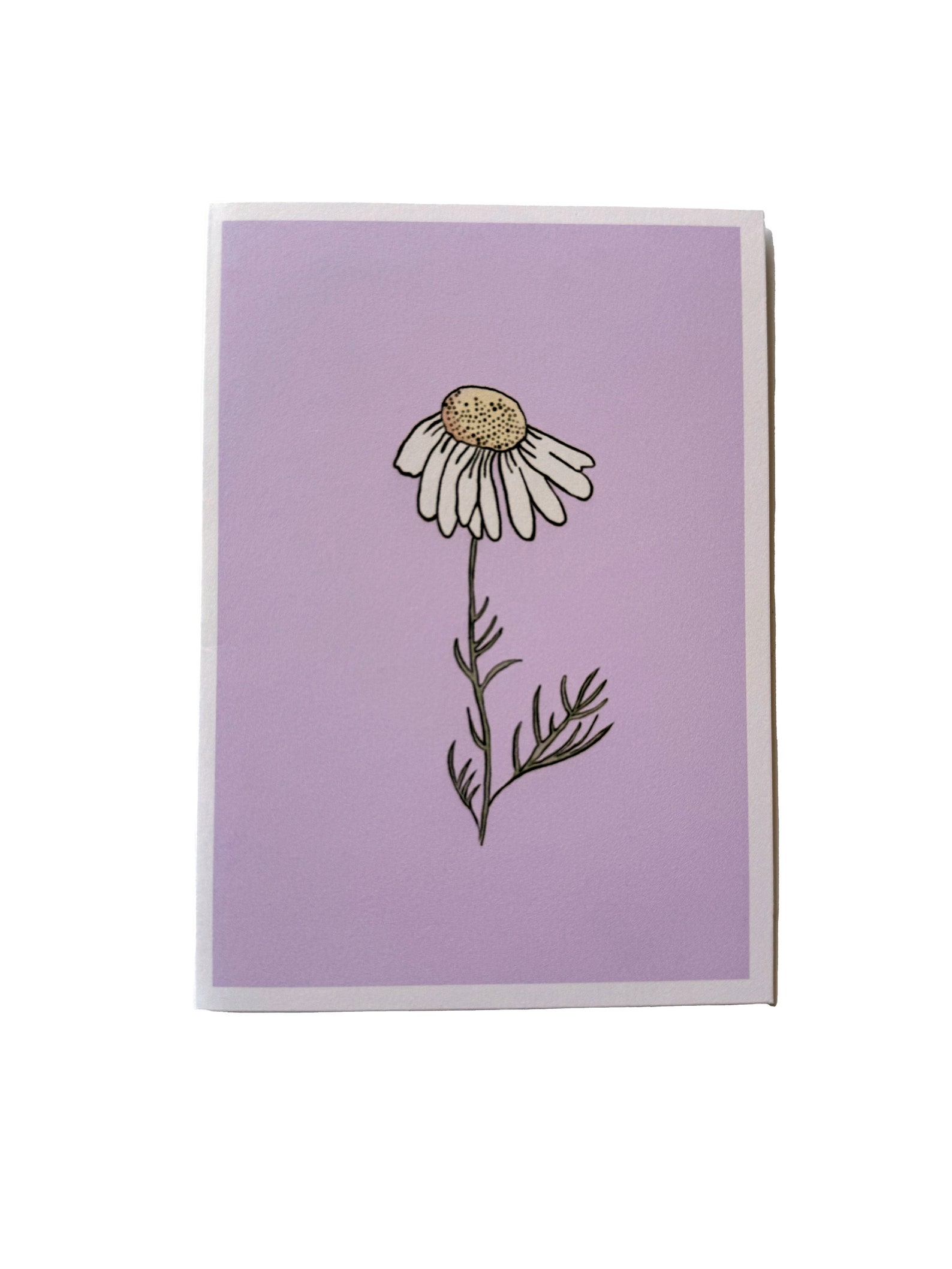 Printable Flower Card. 5 X 7 Card or A6 Card. Print This Pretty Card at ...