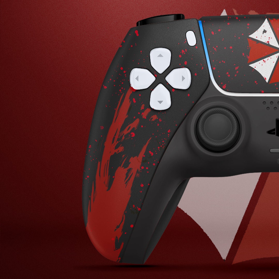 Ps5 Dualsense Resident Evil Controller - Etsy