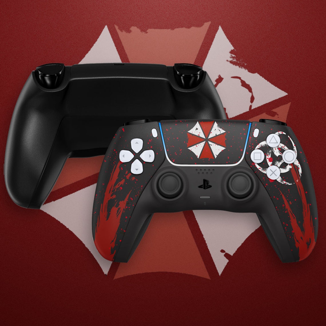 Ps5 Dualsense Resident Evil Controller - Etsy