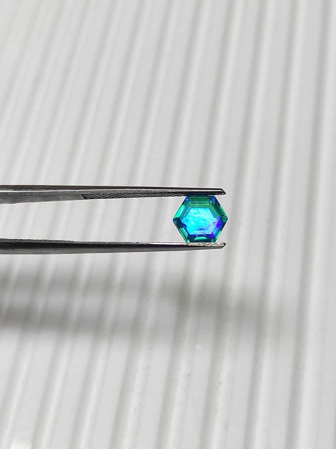 BEAUTIFUL PEACOCK GEMSTONE Doublet Peacock Quartz Gemstone Loose ...