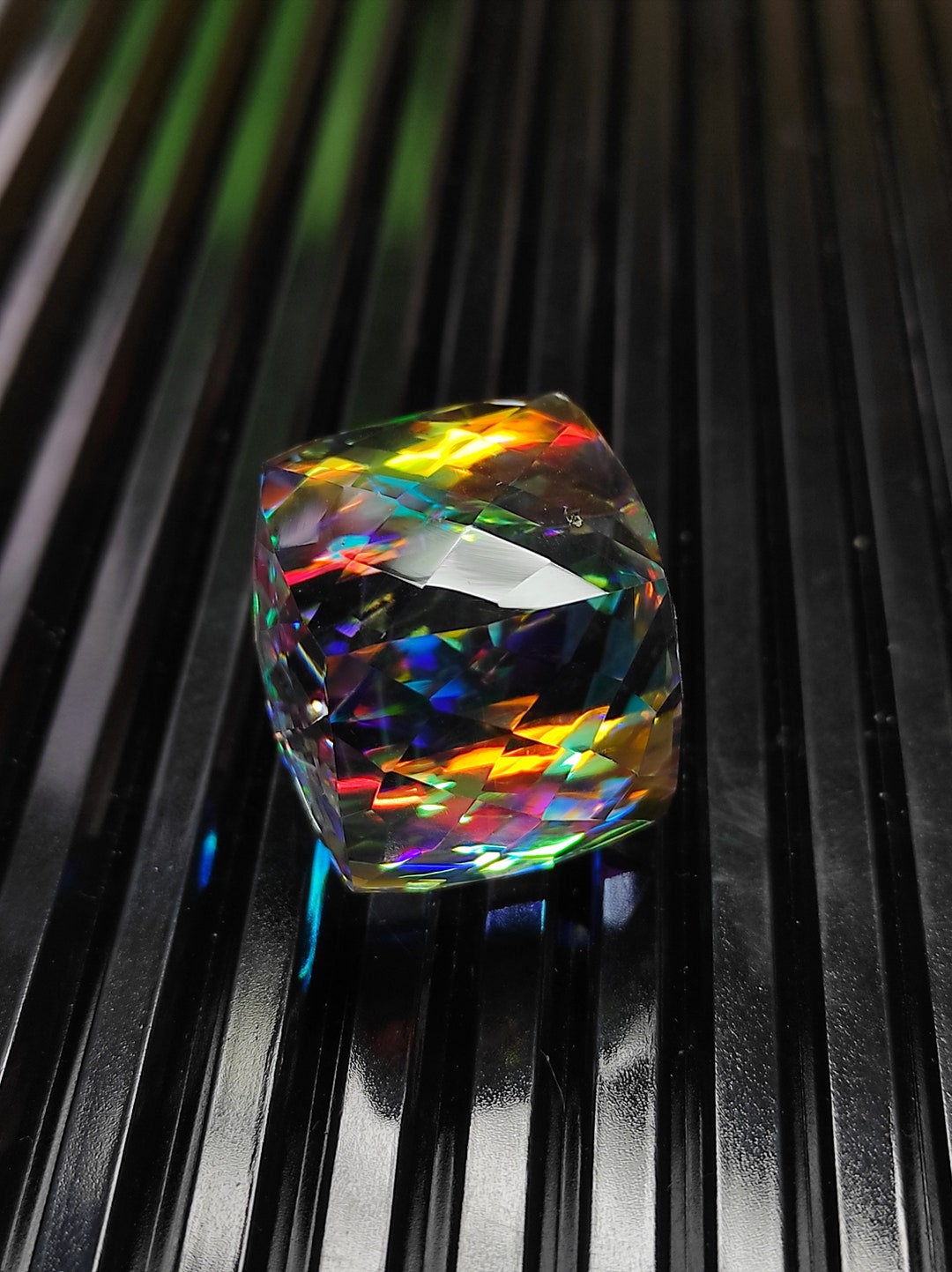 Mystic Quartz Gemstone Mystic Cube Gemstone Multi Colour Cube Beautiful ...