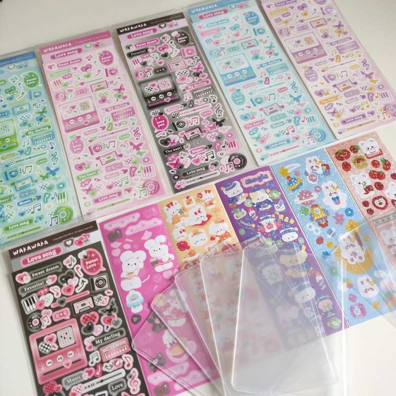 Sticker Sheet Pack Korean - Etsy