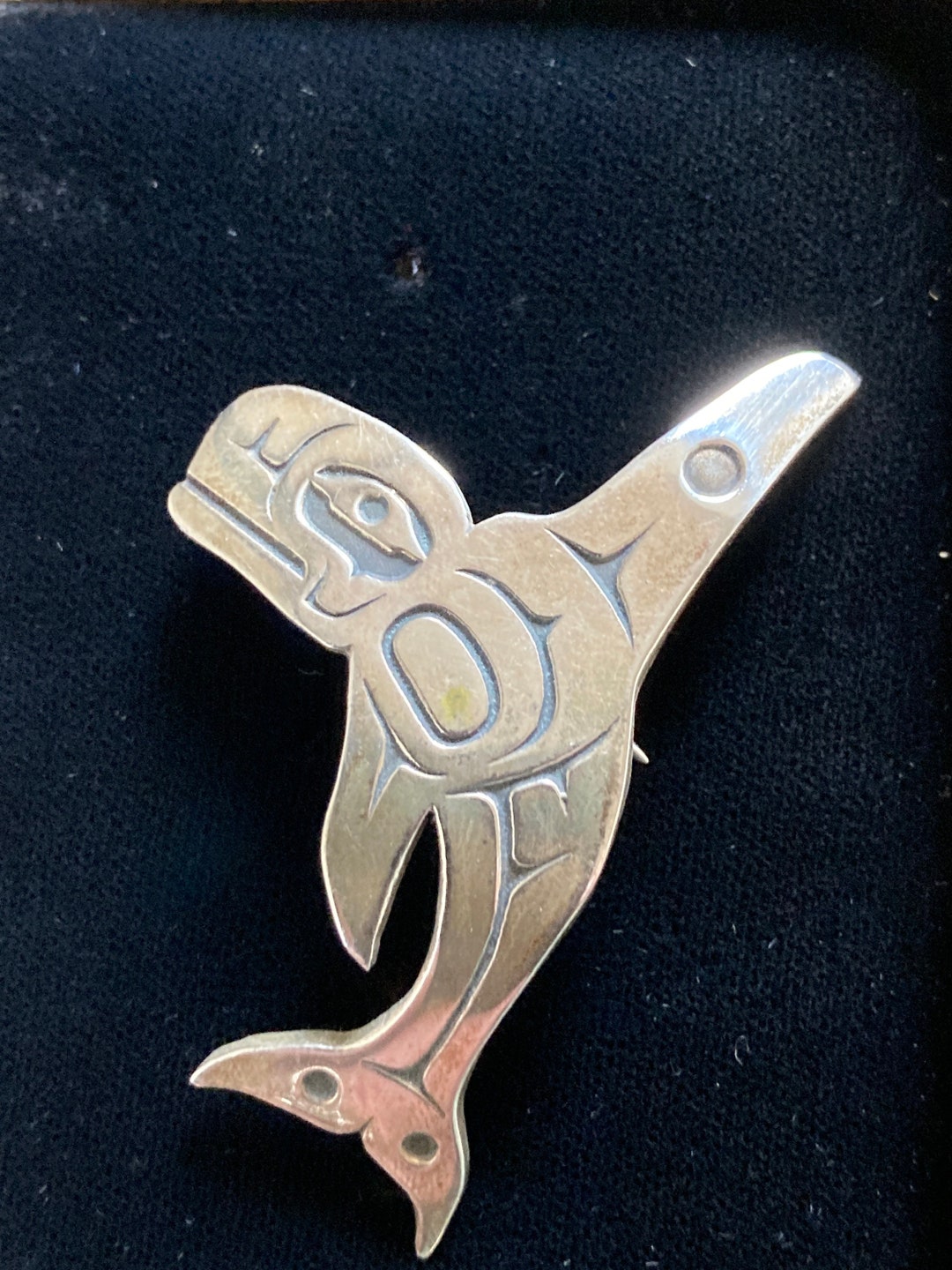 Orca Sterling Silver Vintage Brooch , by Robert Hewson. C246 - Etsy