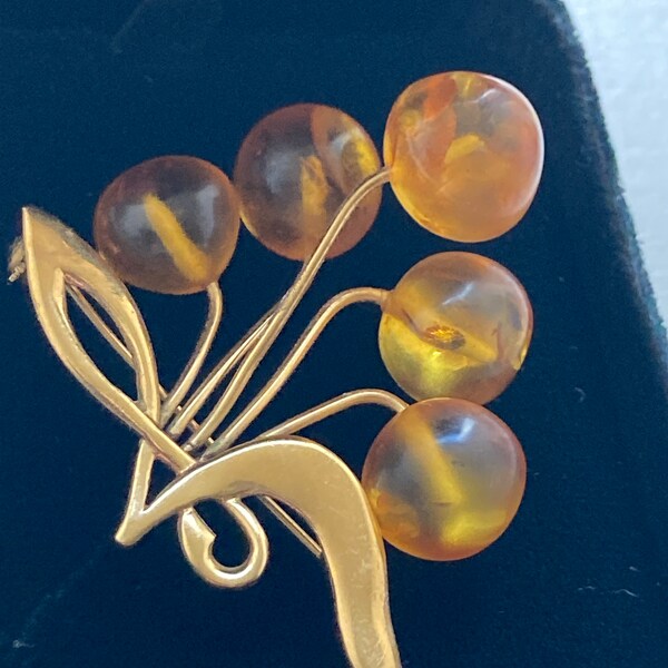 Amber Pin - Etsy