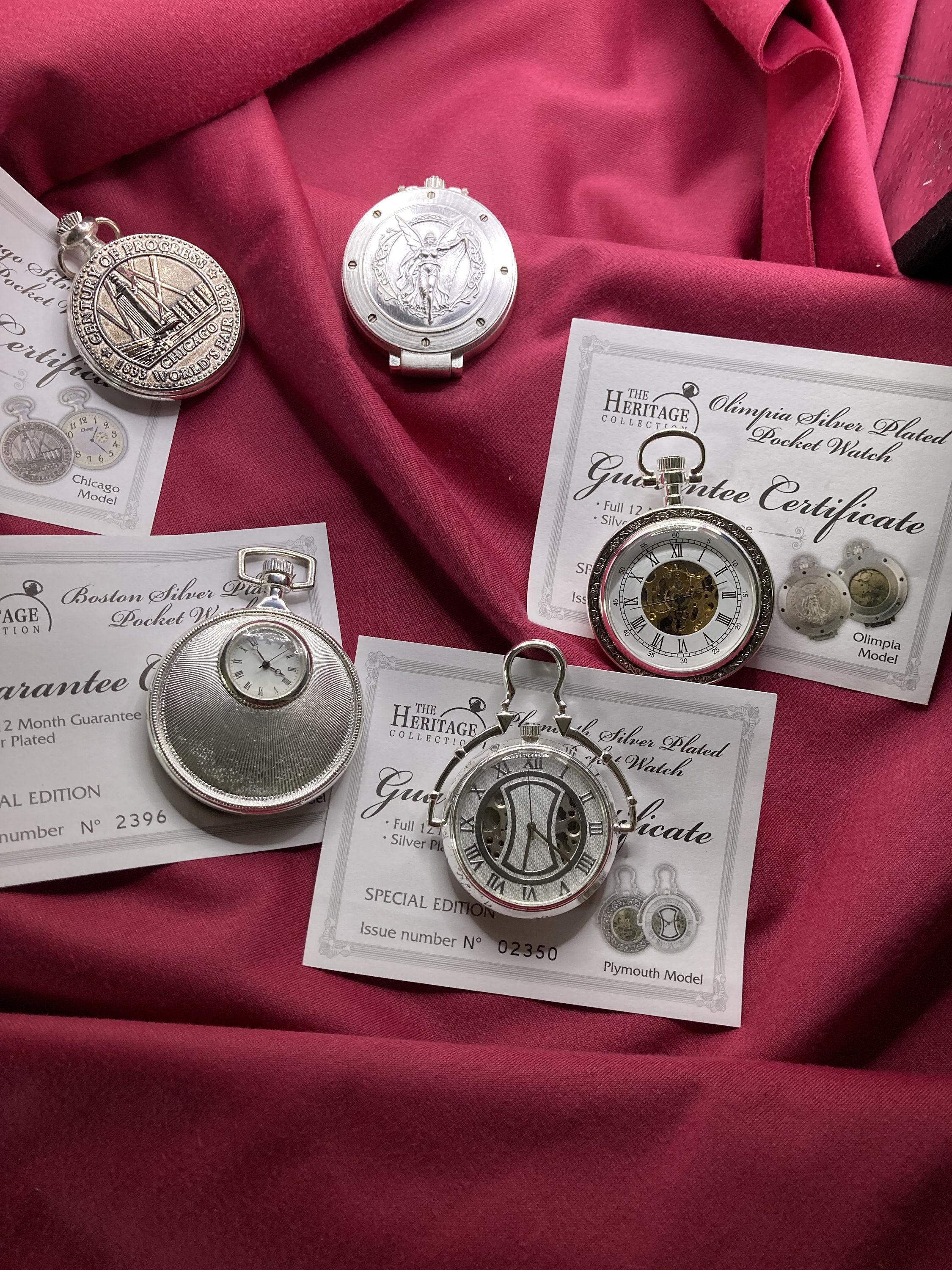 Atlas the Heritage Pocket Watch Collection - Etsy