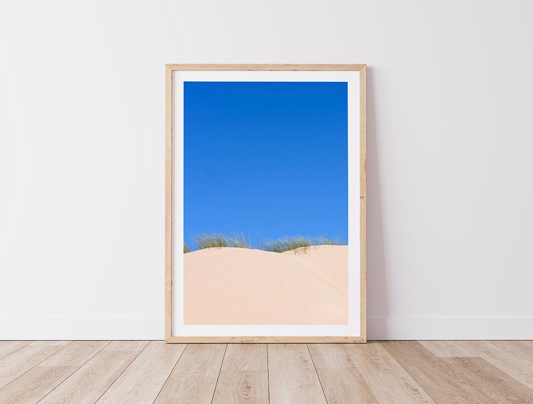 Sand Dunes Print, Beach Print, Beach Photo Print, Ocean Print, Neutral ...