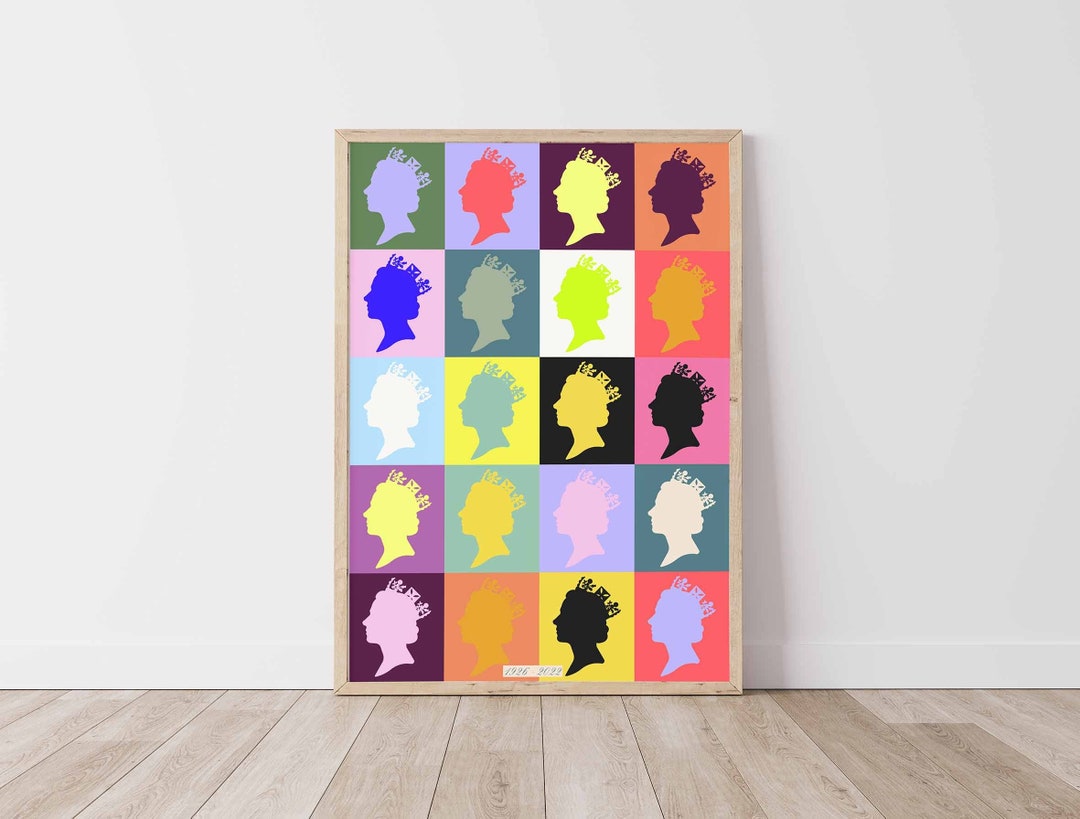 Queen Elizabeth II, Queen Prints, Memorabilia of Queen, Art Work of ...