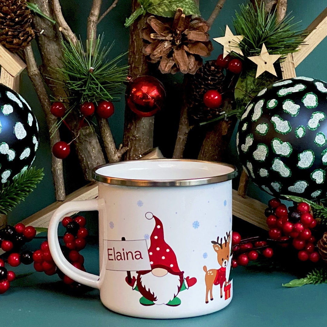 Personalised Children's Christmas Mug, Kids Christmas Mug, Childrens ...