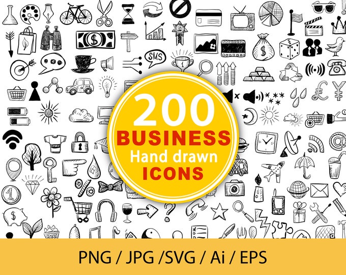 Stick Figure Clipart Bundle: 200 SVG PNG Files - Etsy Canada