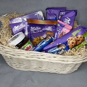 Handmade Wicker Gift Box Basket for MOM SISTER GIRL Christmas Gift ...