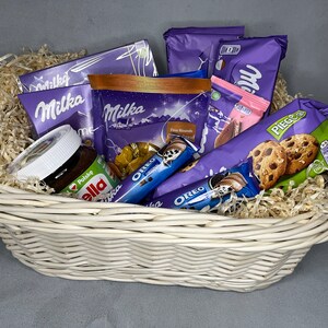 Handmade Wicker Gift Box Basket for MOM SISTER GIRL Christmas Gift ...