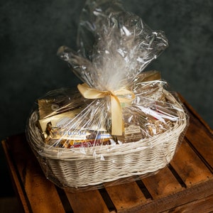 Handmade Wicker Gift Box Basket for MOM SISTER GIRL Christmas Gift ...