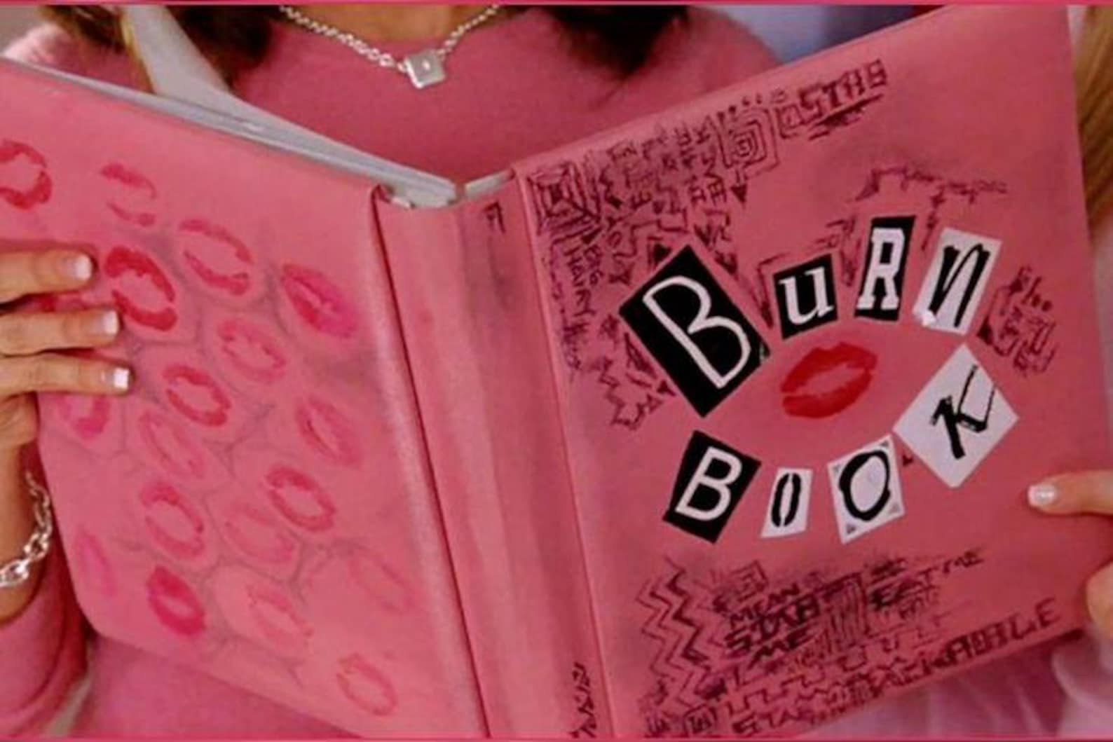 Burn Book Mean Girls Journal - 2000s 90s Diary Pink Mean Girls Burn ...