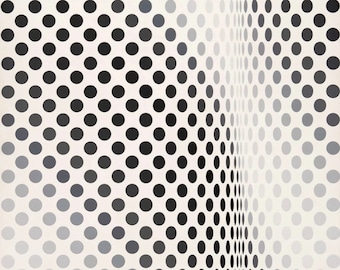 Bridget Riley, Original Exhibition Museum Poster - Etsy UK