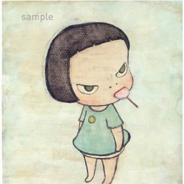 Yoshitomo Nara Print - Etsy