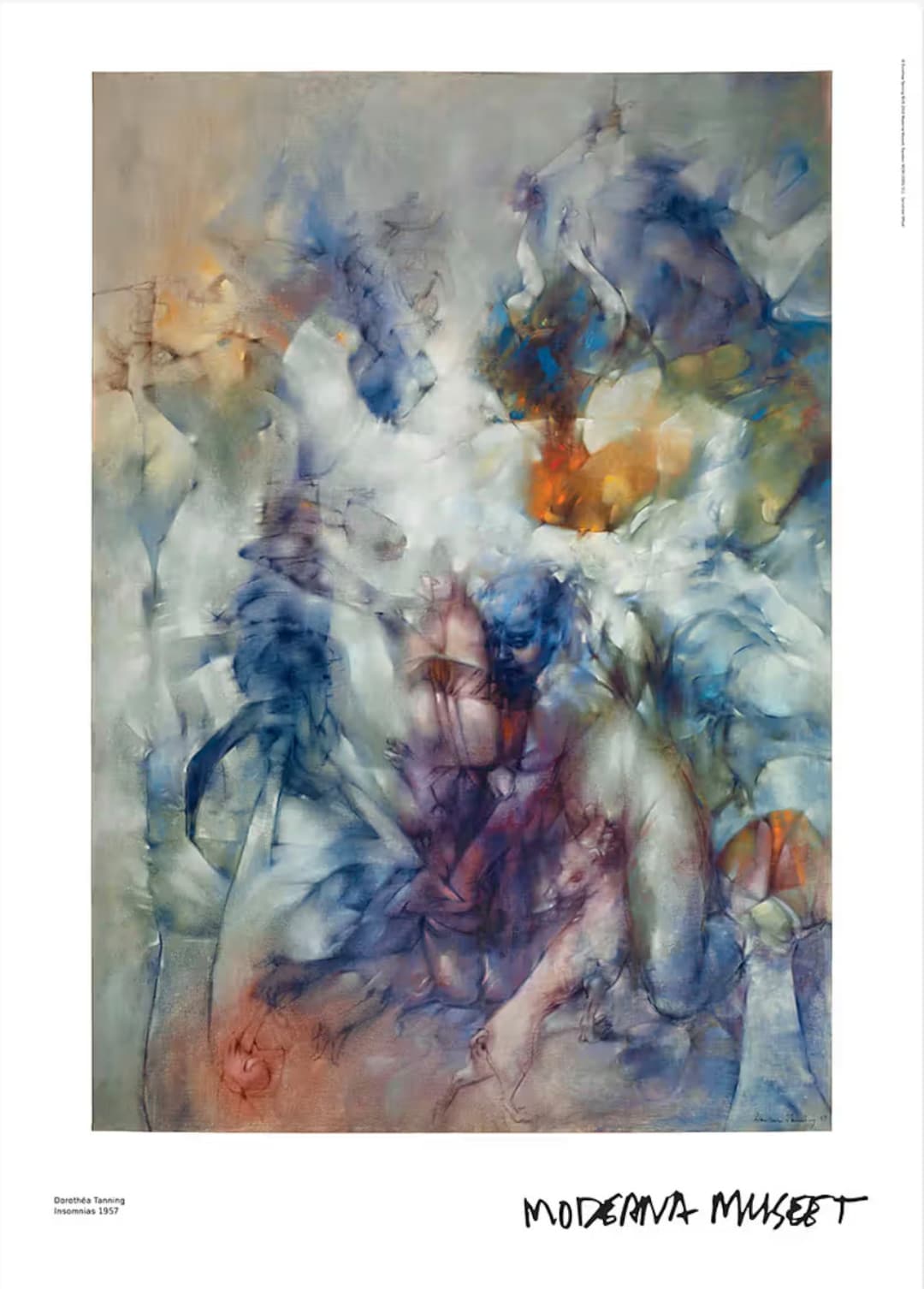 Original Dorothea Tanning Exhibition Poster - Insomnias - Beautiful ...