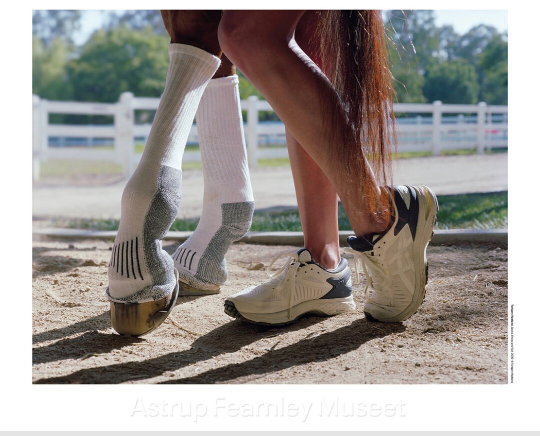 Torbjorn Rodland Exhibition Poster - Socks, Shoes and Tail - Horse ...