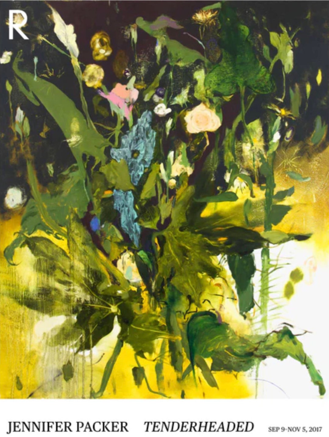 Original Jennifer Packer Exhibition Poster Tenderheaded Say Her Name ...